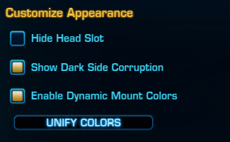 Dark Side Corruption in SWTOR