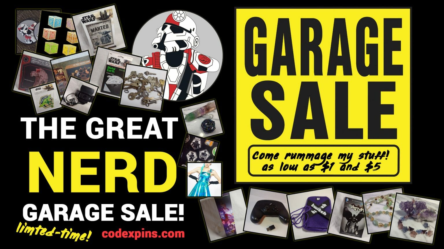 The Great Nerd Garage Sale!