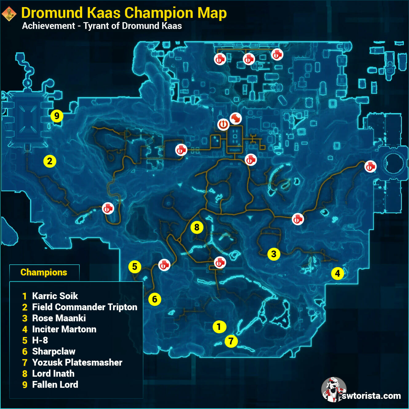 Tyrant of Dromund Kaas Champion Achievement Guide