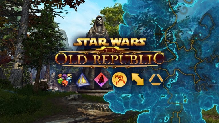SWTOR Tython Interactive Exploration Map
