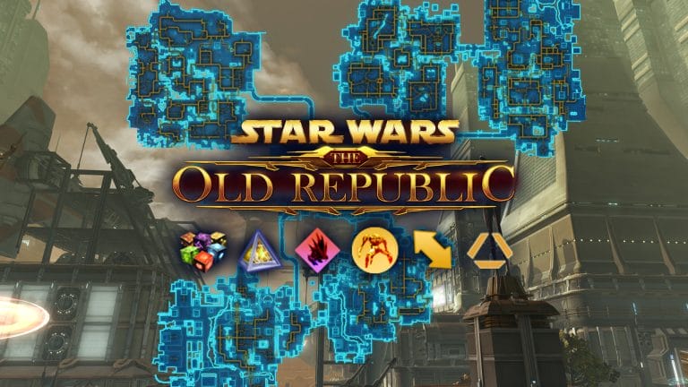 SWTOR Corellia Interactive Exploration Map