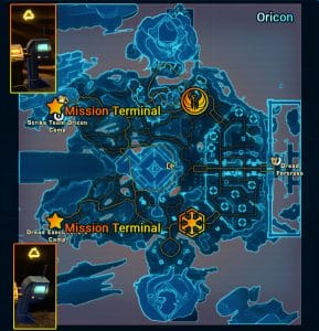 SWTOR Oricon Reputation and Daily Area Guide
