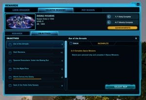 SWTOR Galactic Seasons Guide and Rewards – Season 8, Rising Powers!