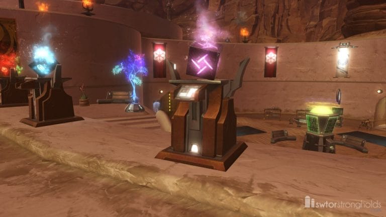 Datacron Decorations Collection | SWTOR Strongholds