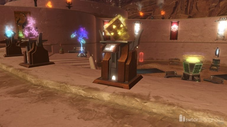 Datacron Decorations Collection | SWTOR Strongholds