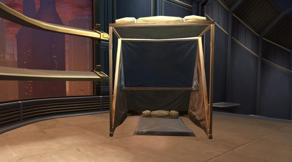 Lean-To Tent Decoration | SWTOR Strongholds