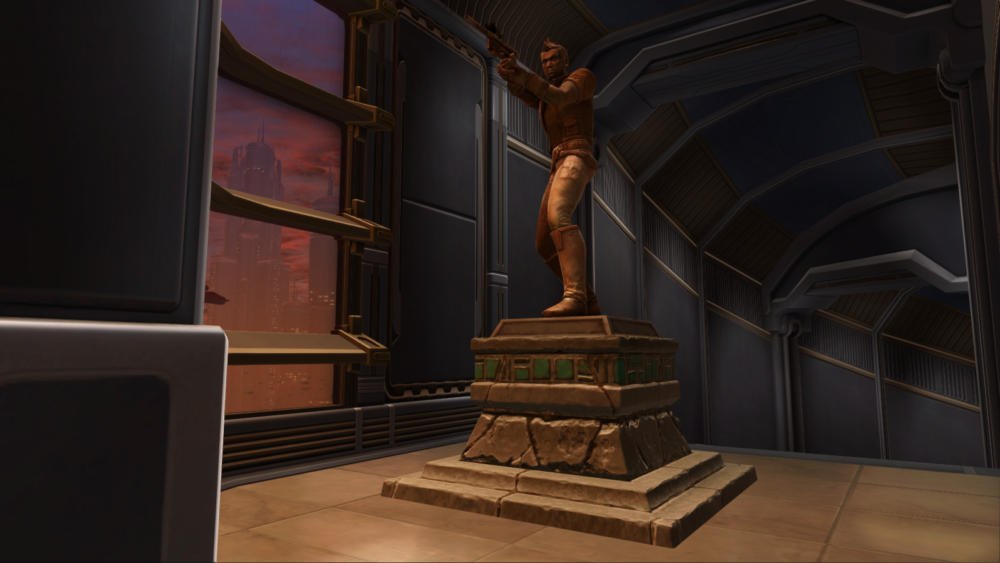 Commemorative Statue of Theron Shan Decoration