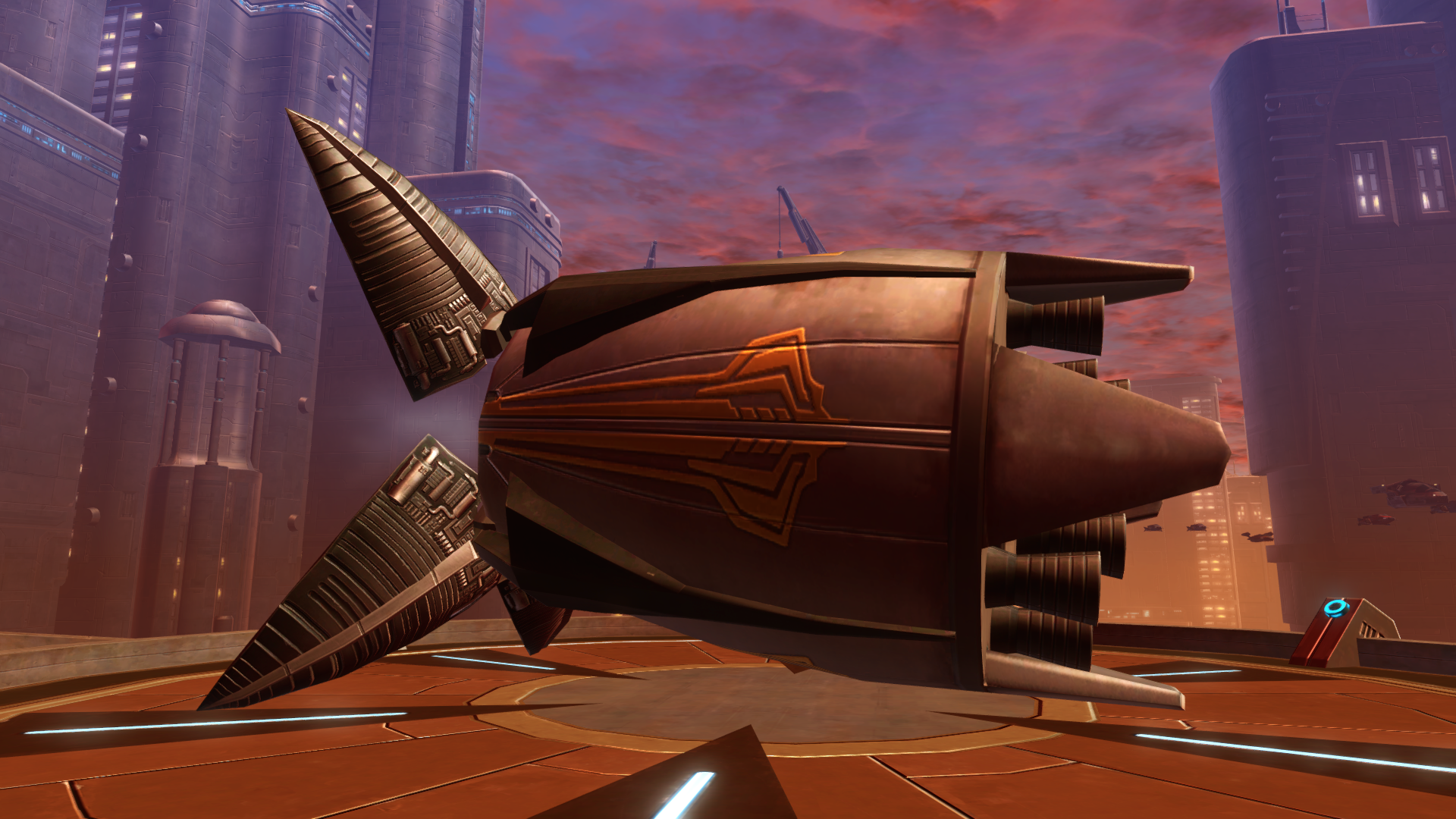 Zakuulan Boarding Pod Decoration