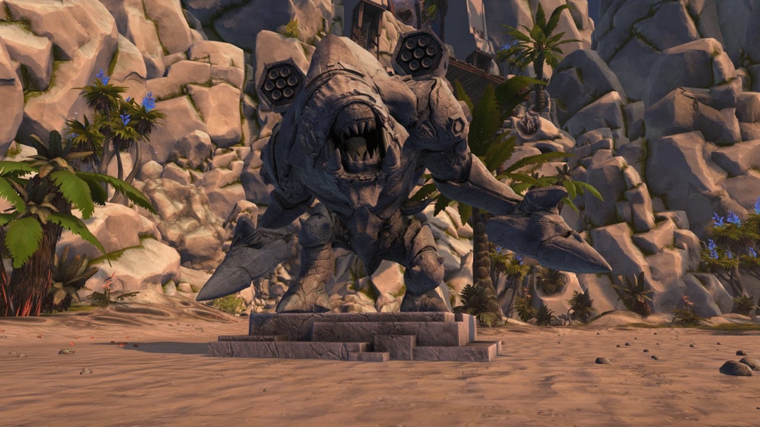 Apex Vanguard Statue Decoration