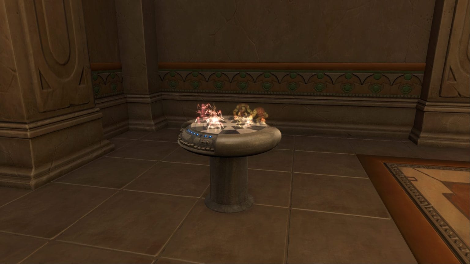 Advisor’s Dejarik Table Decoration