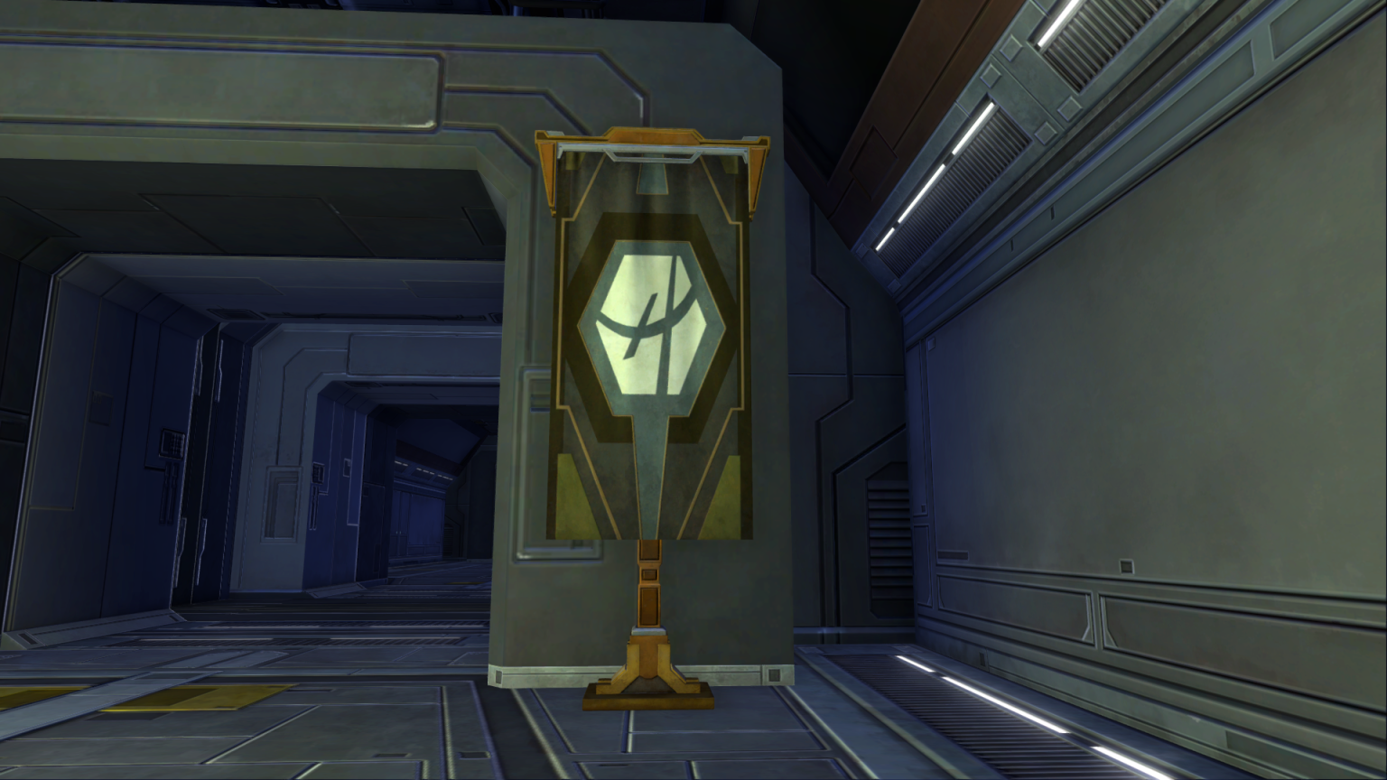 Banner: Jedi Temple Decoration