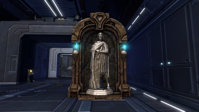 Holofire Jedi Master Shrine Decoration