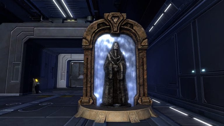 Jedi Knight Fountain Shrine Decoration