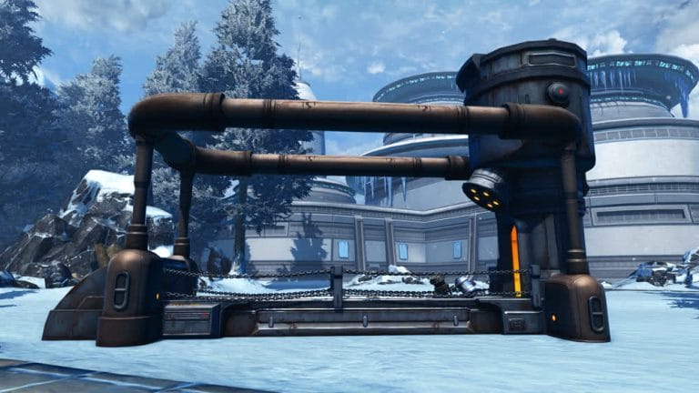 Junkshop Furnace Decoration