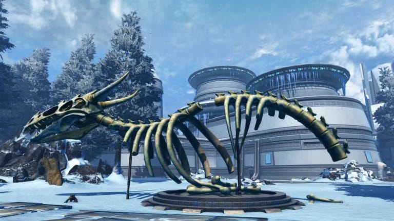 Krayt Dragon Skeleton Decoration