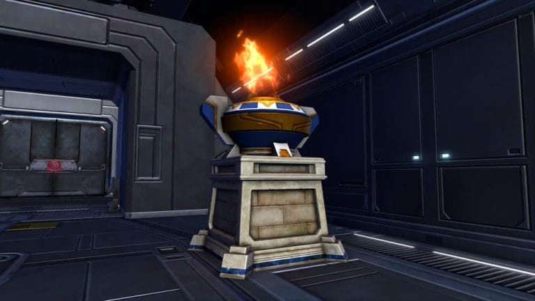 Onderon Temple Torch Decoration