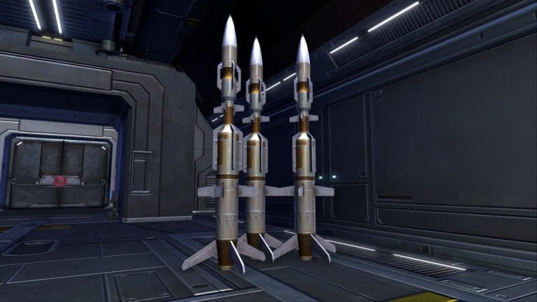 Rocket Propelled Missile Decoration