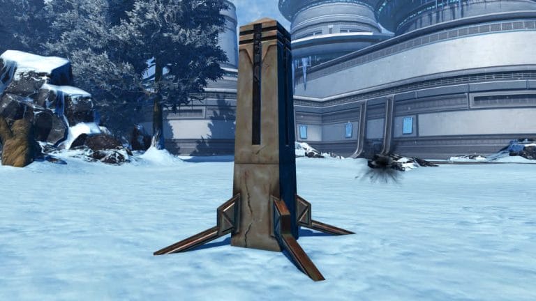 Yavin Standing Obelisk Decoration